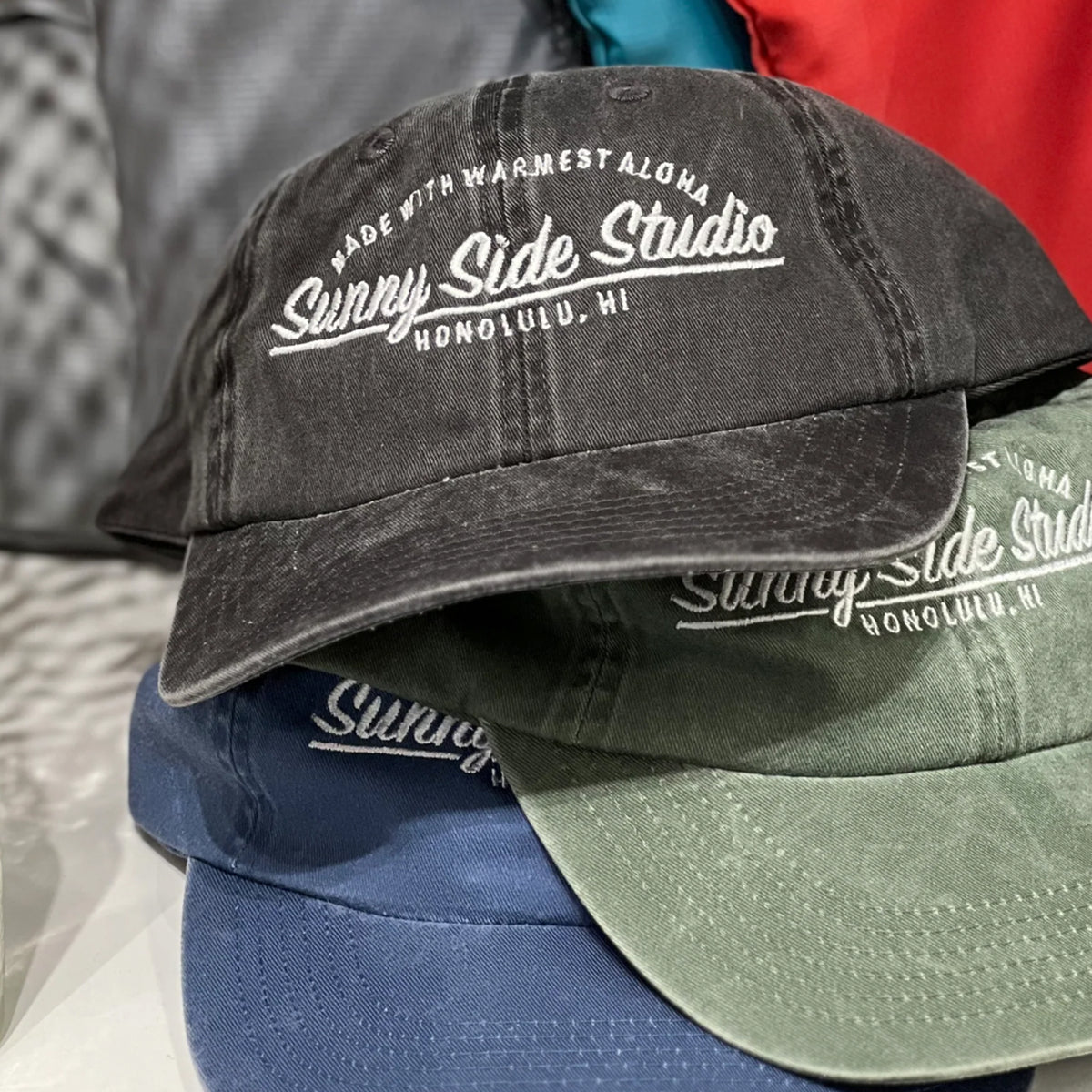 Sunny Side Studio Garment Washed Cap – EmbroideryHQ